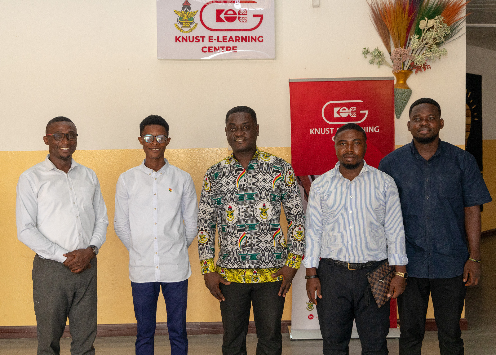 KNUST SRC Publicity Team pays a visit to the KEC | Elearning, KNUST